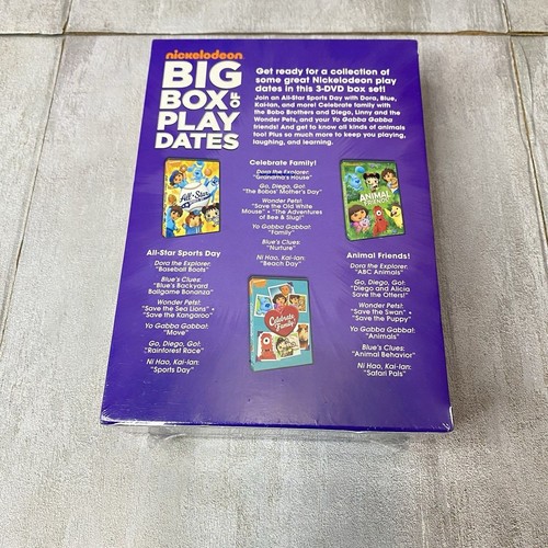 Nickelodeon Big Box of Play Dates 3 DVD Disc Set | eBay