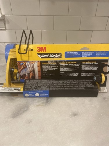 3M Hand-Masker Pre-Assembled Masking Film & Tape Kit - Yellow (M3000 ...