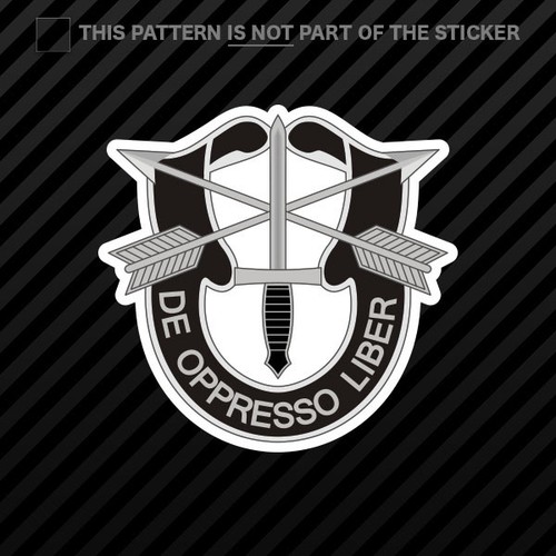 Army Special Forces Sticker Vinyl V2 Green Berets U.S. US United States ...