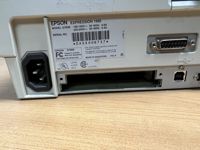 Epson Expression 1680 Artist Flatbed Scanner for sale online | eBay