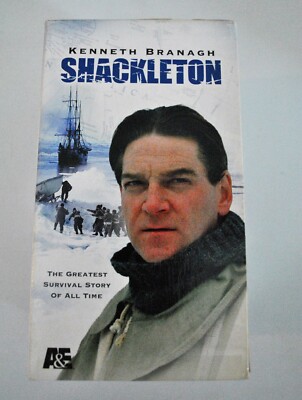KENNETH BRANAGH SHACKLETON A&E SHOW ON VHS | eBay