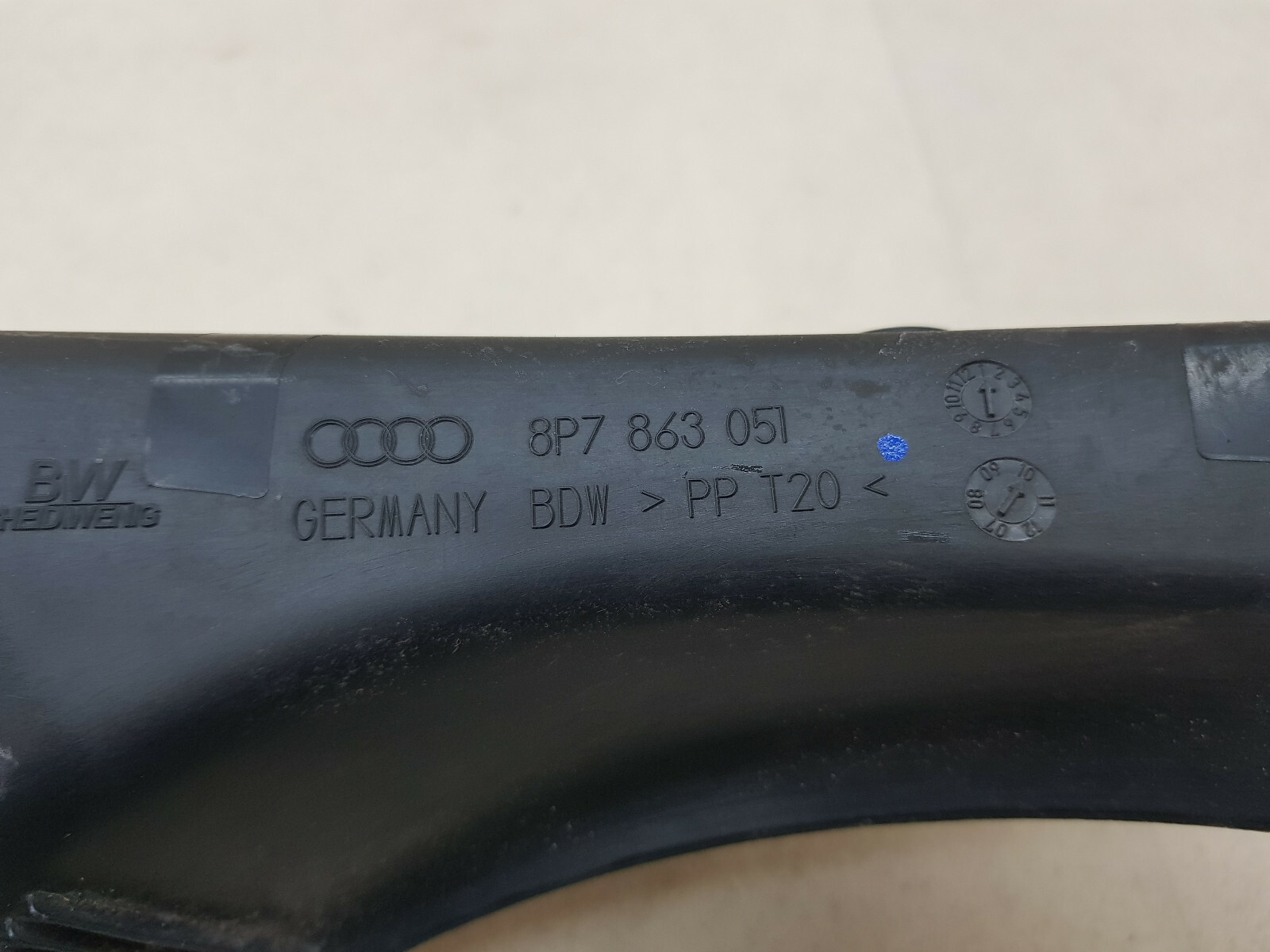 AUDI A3 8P7 08-13 CABRIOLET REAR PASSENGER LEFT NEARSIDE BOOT TRIM ...
