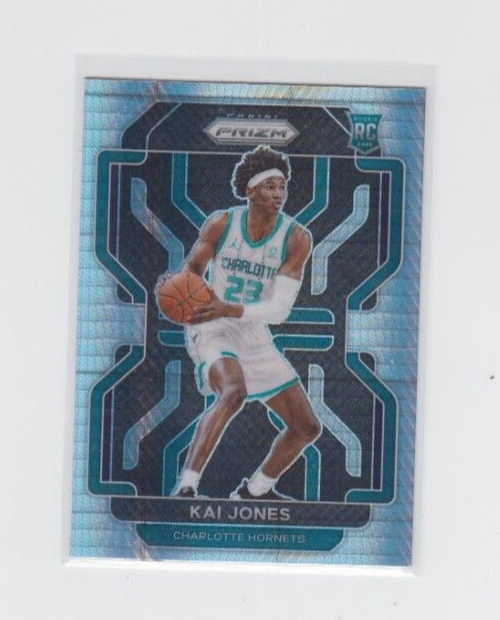 2021-22 Panini Prizm Kai Jones RC Hyper Prizm No. 323 Hornets | eBay