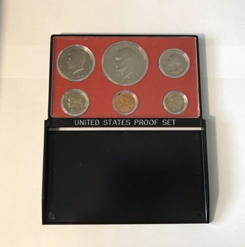 1976 United States Proof Set Rare Vintage Coin Original Box Display ...