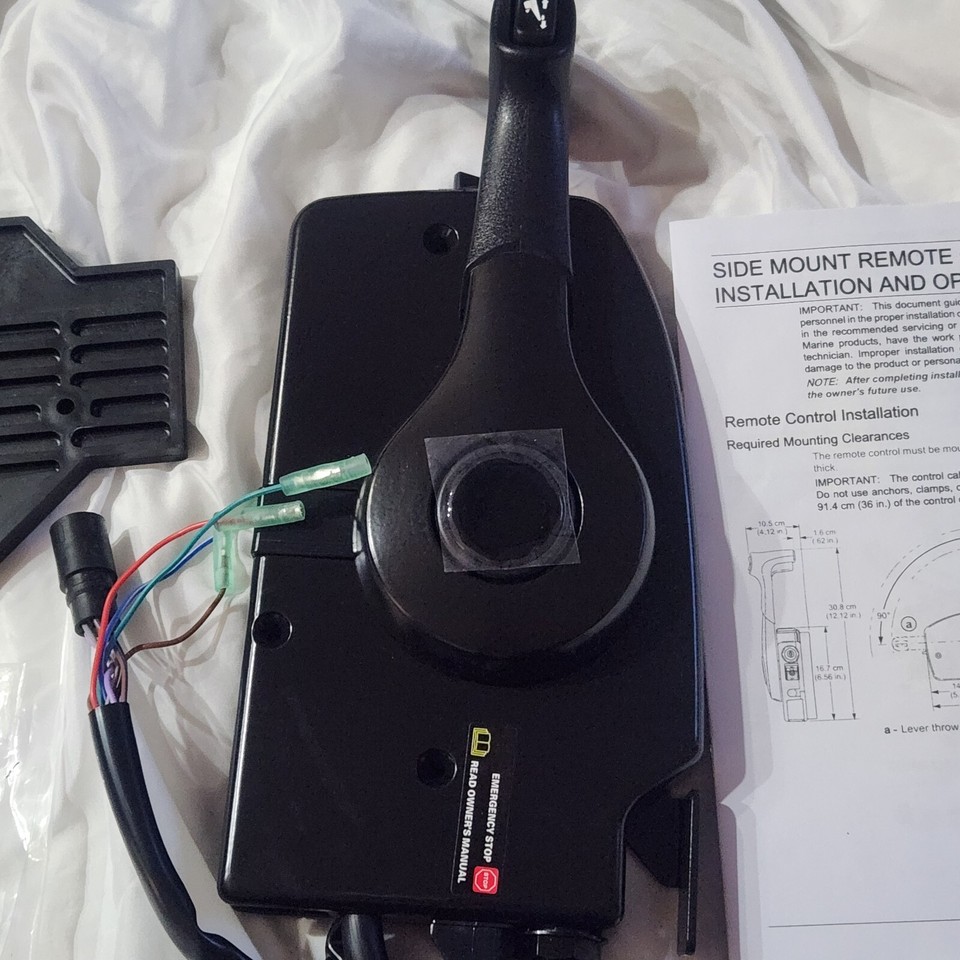 Remote Control Box Mercury Mercruiser 881170A8 Quicksilver 4/5 8/55 HP ...