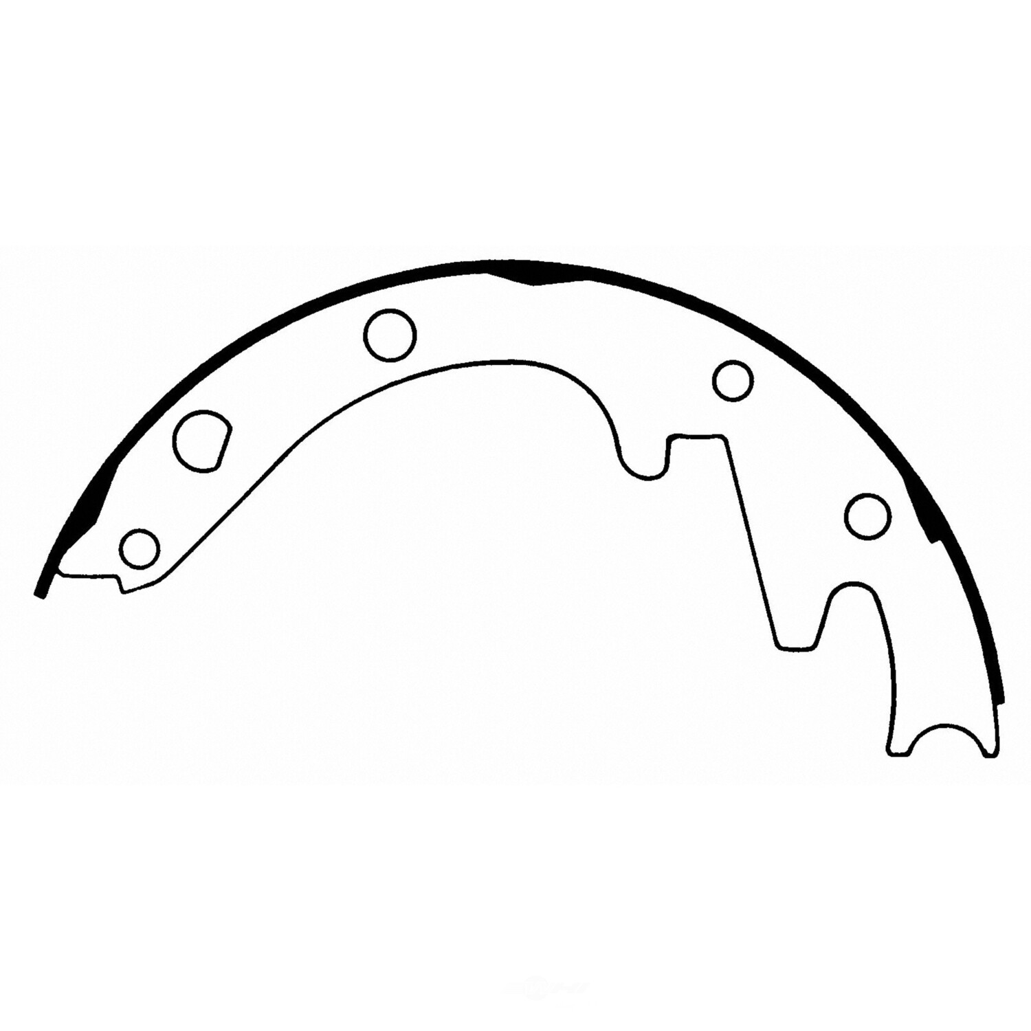 Drum Brake Shoe-ThermoQuiet Shoes Wagner PAB301 for sale online | eBay