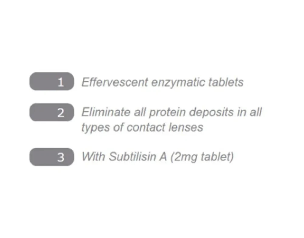 Avizor PRO-ENZYME Protein Remover Tablets 12's Contact Lenses Soft | eBay