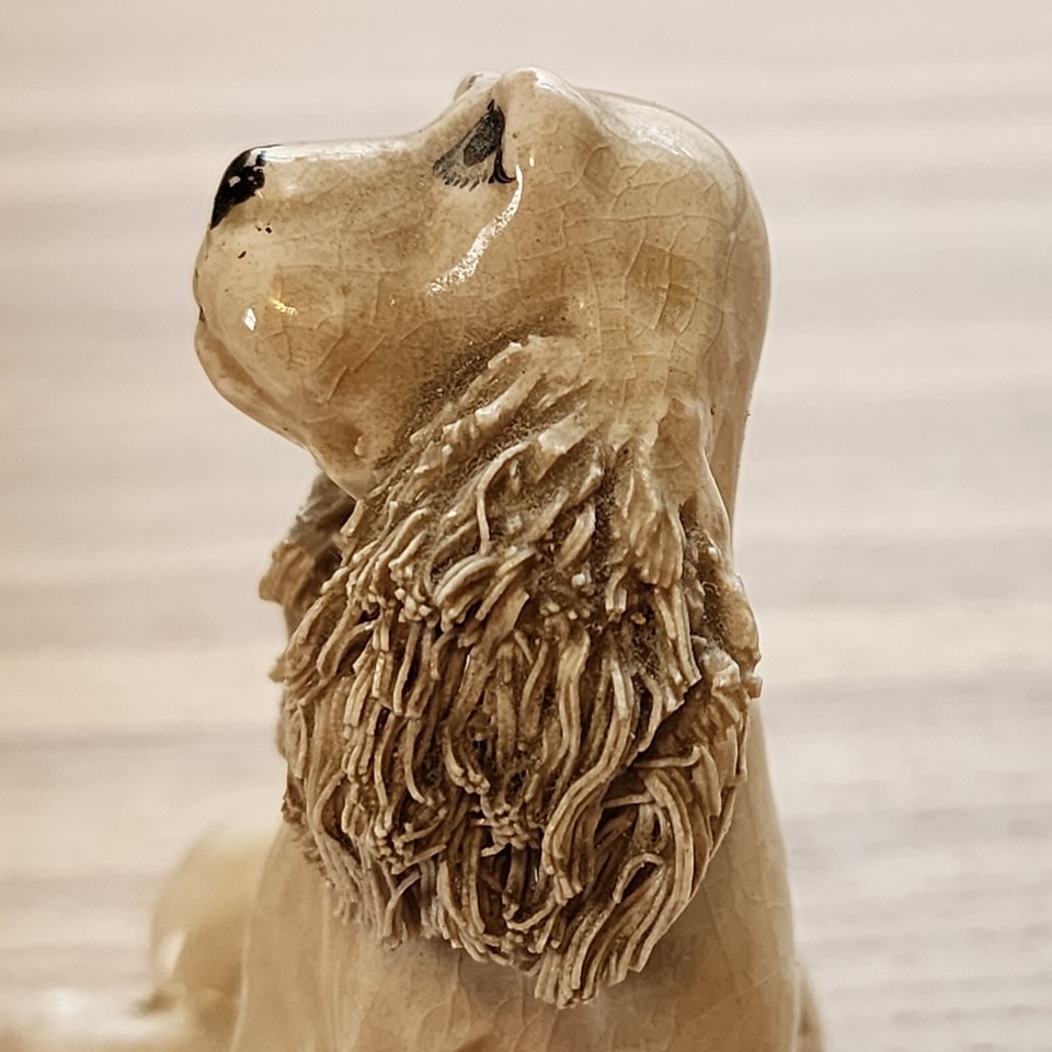 Vintage Jane Callender California Pottery Dog Figurine Cocker Spaniel ...