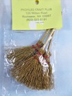 Vintage Mini Brooms For Crafts 4 Inch 6 Packages Of 3 Ea 18 Total New ...