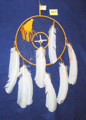 12" hoop Dreamcatcher Medicine Wheel Combo w/ bag Native American made ...