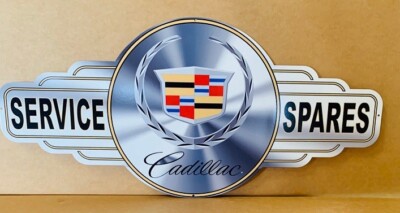 New Cadillac tin metal sign | eBay Australia