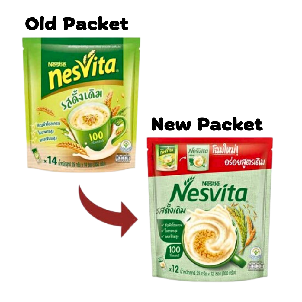 Nesvita Instant Cereal Soy Beverage Nestle Powder Original Fiber Drink ...
