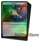 Foil Crawling Infestation X4 M/NM Magic MTG Innistrad: Crimson Vow | eBay