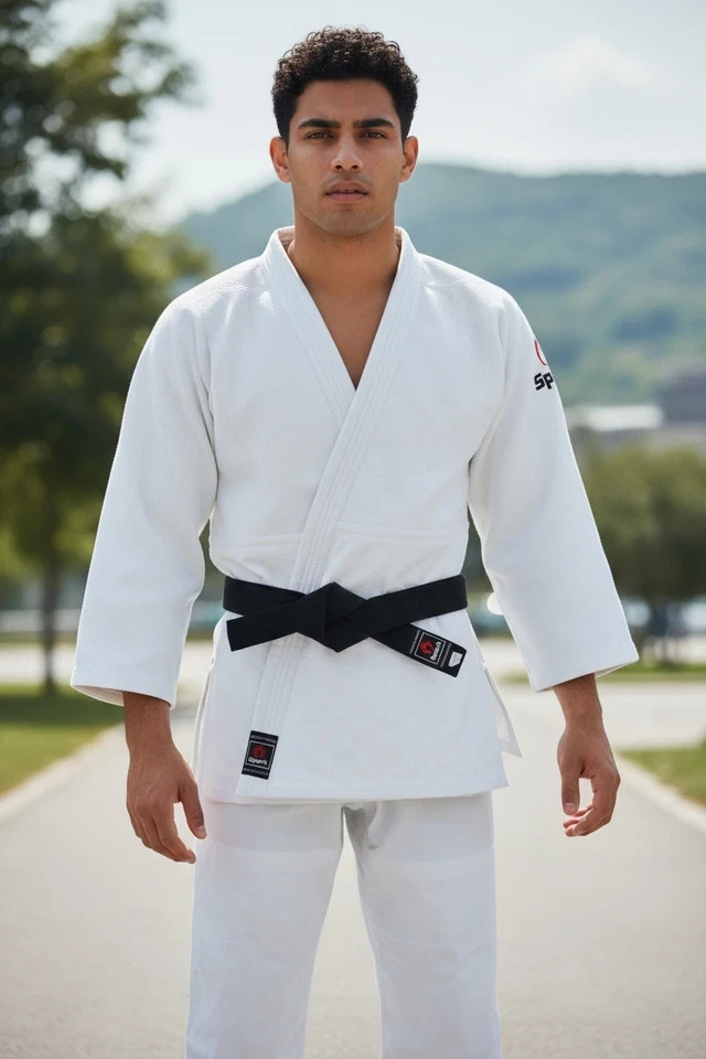 Judo Gi Uniform White Blue 550GSM Club 750GSM Professional Suit UK | eBay