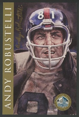 1998 HOF Signature Series ANDY ROBUSTELLI signed card/photo | Giants ...