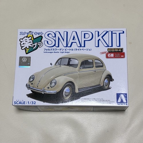 Raku-Pla Snap Kit No.20-LB olkswagen Beetle (Light Beige) Plastic el ...