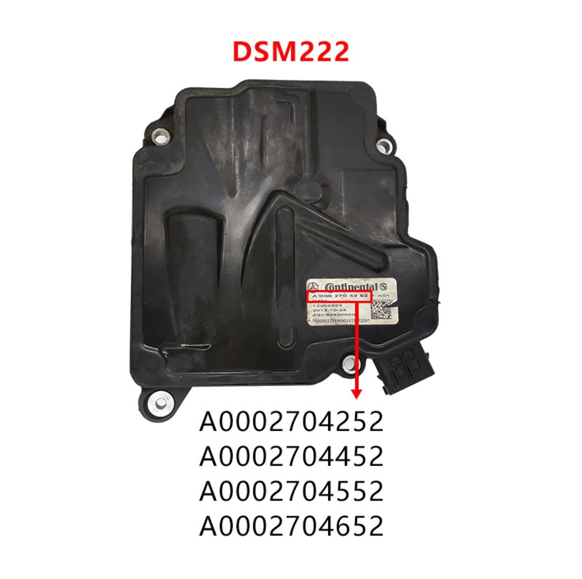 MERCEDES DSM ISM CLONING SERVICE 0002704252 0002704452 0002704552 ...