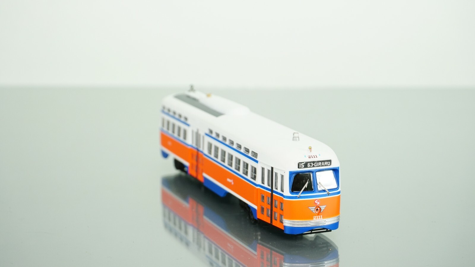 Bowser PCC Streetcar Septa Gulf Oil 2111 DC/DCC HO scale | eBay