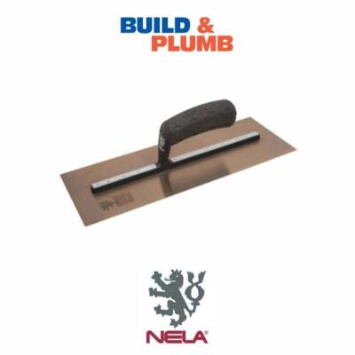 Nela Elite Premium Finishing Trowel Black Edition - 13" x 5" BikoGRIP ...