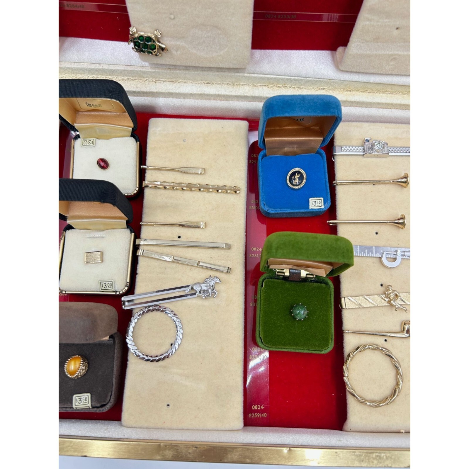 Vintage SWANK Men Accessories Collection Salesman Case 31 Pieces New ...