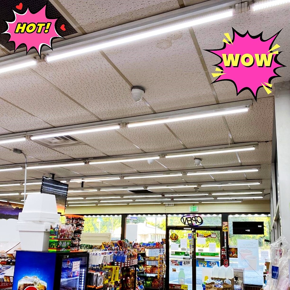 T8 LED Tube Light Bulb 4FT LED Shop Lights 36W 6000K 4 Foot Garage ...