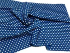 LINEN DRESS BOUTIQUE COUTURE FABRIC 1/2" POLKA DOT DOTTY SPOT CLOTH ...