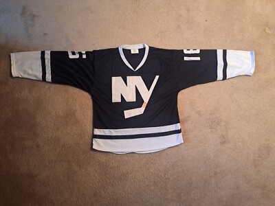 Brooklyn Nets Hockey Jersey Number 15 Black And White | eBay