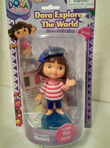 DORA L'EXPLORATRICE - Poupée Figurine - DORA explore le monde LA FRANCE ...