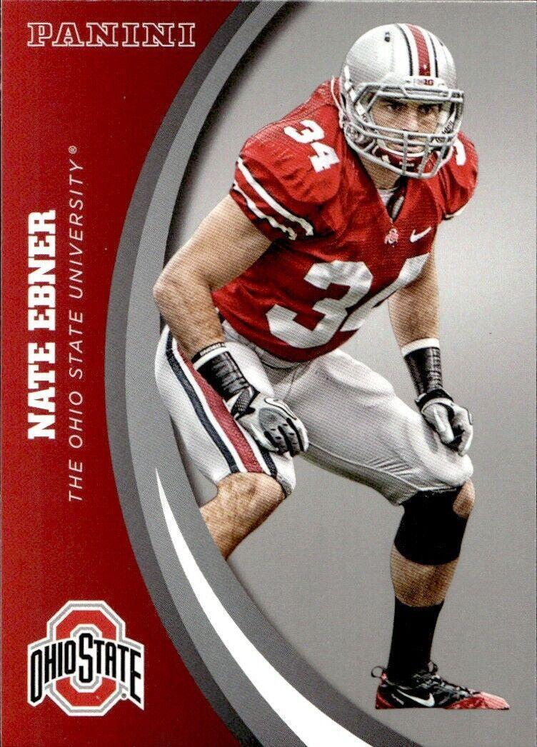 2015 Panini Ohio State Buckeyes - Nate Ebner #39 Silver (RC) for sale online | eBay