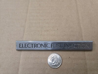 Ford Lincoln OEM Electronic Fuel injection Vintage Emblem Badge Logo ...
