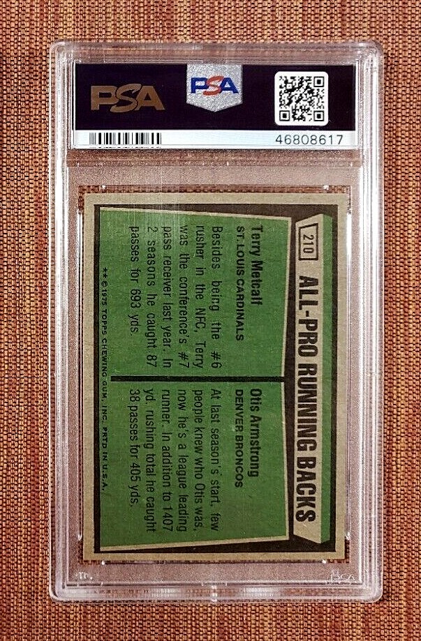 1975 Topps - #210 Terry Metcalf, Otis Armstrong (RC) for sale online | eBay