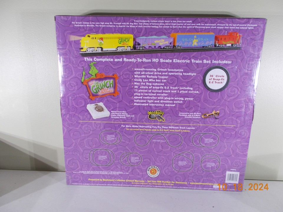 Dr. Suess' How The Grinch Stole Christmas Whoville Special Electric ...