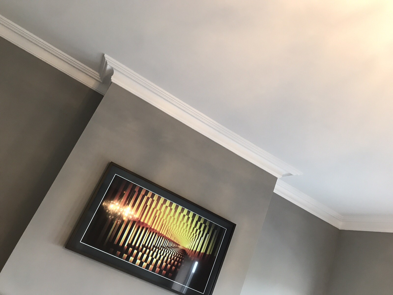 Plaster Coving. Swan neck C37. 3m Length. Delivery Available. VAT ...