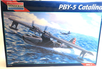 Monogram Consolidated PBY-5 Catalina 5609 Model Kit 1/48 | eBay