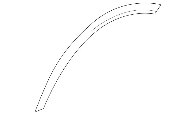 Genuine Mercedes-Benz Wheel Arch Cover 166-884-89-22-9999 | eBay