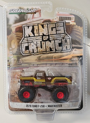Greenlight Target RED chase War Master 1979 F250 monster truck Kings of ...