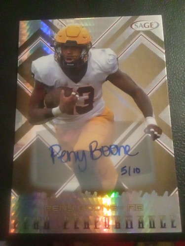 Peny Boone 2025 Sage Peak Performance Gold Autograph #PKA-PB auto /10 ...