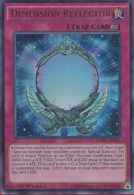 Dimension Reflector - MVP1-EN021 - Ultra Rare - 1st Edition Near Mint ...