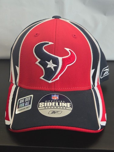 Houston Texans Reebok Official Sideline Headgear Men's Baseball Cap ...
