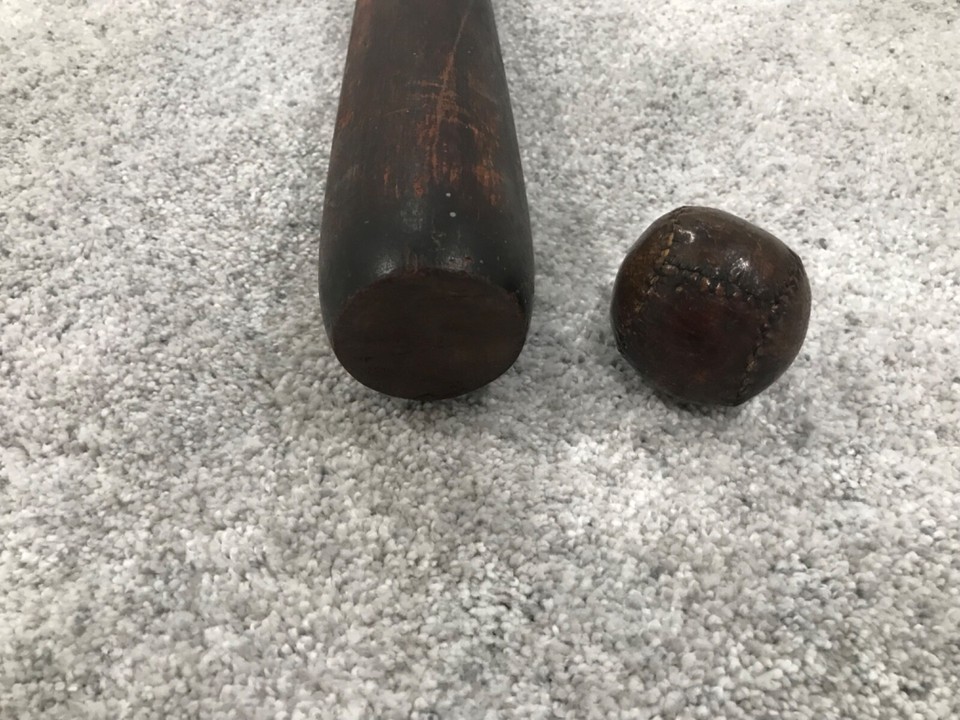 Antique Baseball Bat 1850's Rosewood | eBay