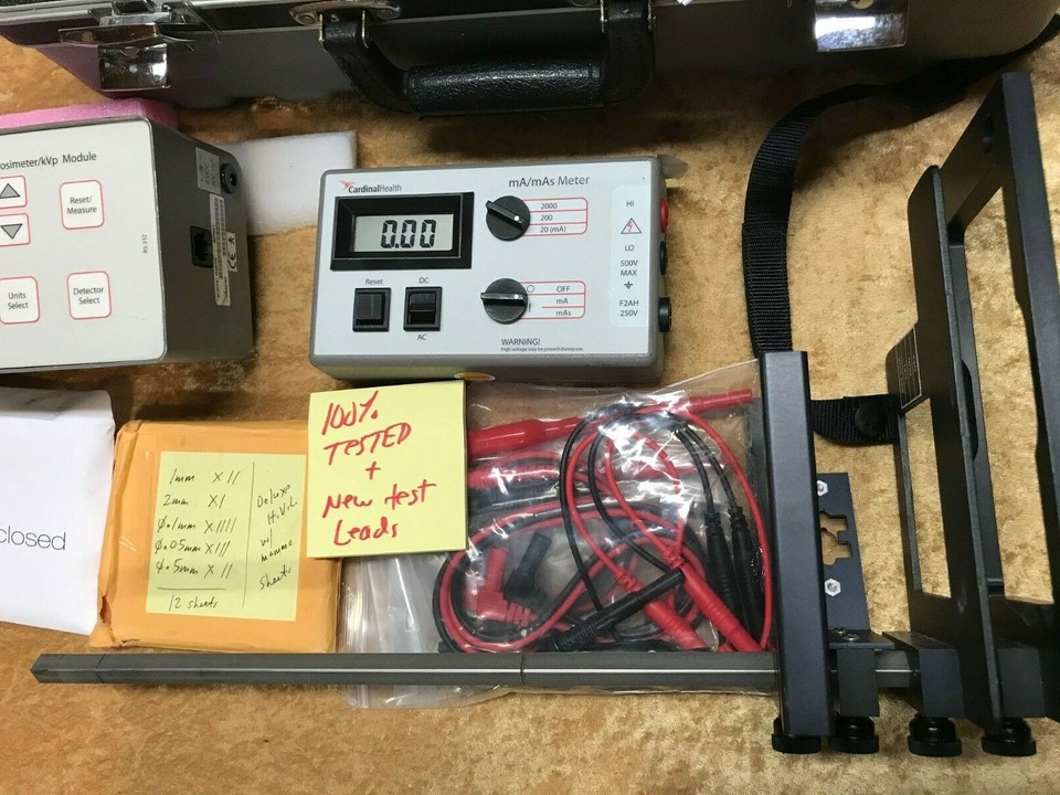 Cardinal health keithley xray dental test kit radcal unfors inovision ...