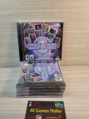 HIDDEN OBJECT 10 PACK: CLASSIC ADVENTURES 5 PC GAME NEW SEALED | eBay