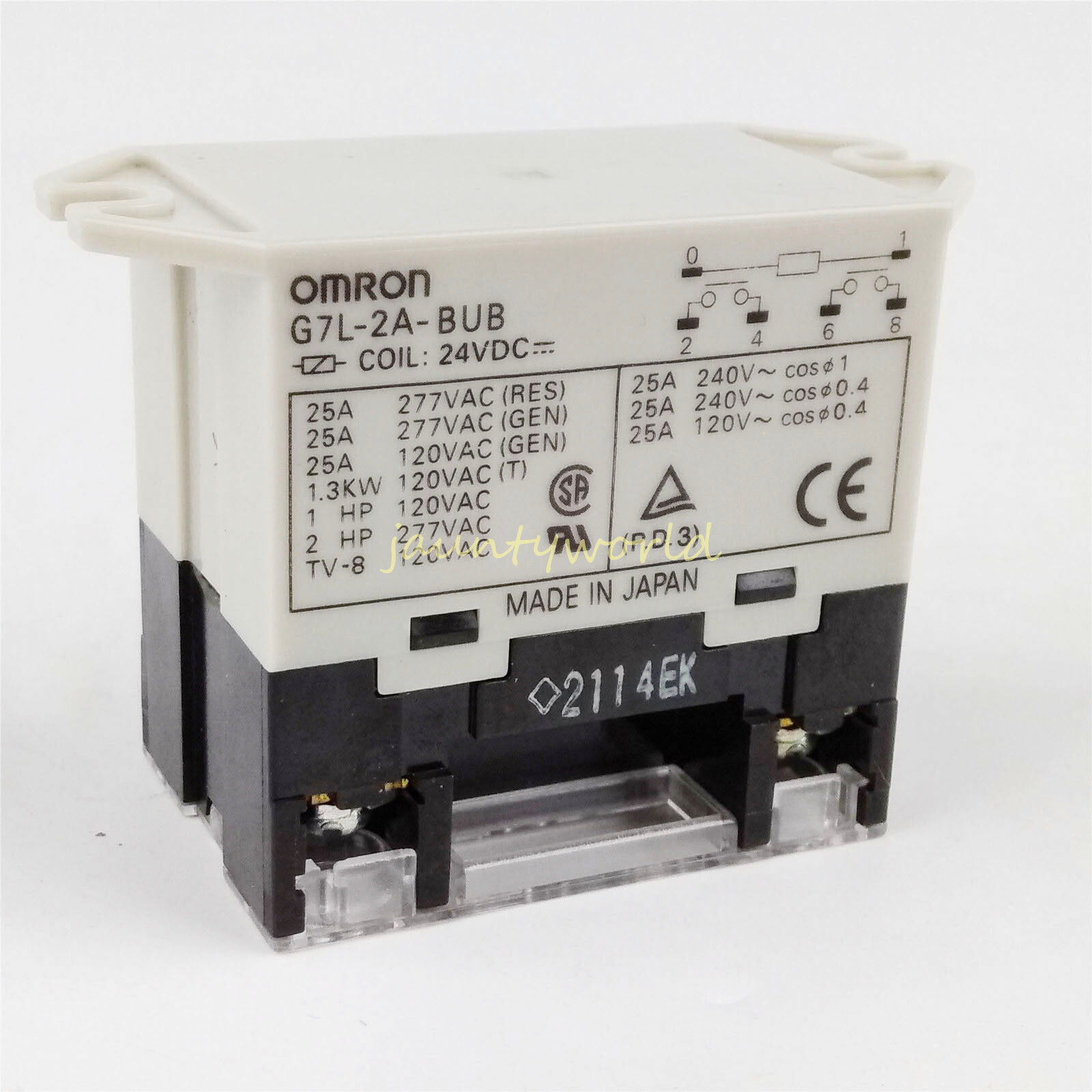 1pc G7L-2A-BUB G7L2ABUB 24VDC Omron power relay brand New | eBay