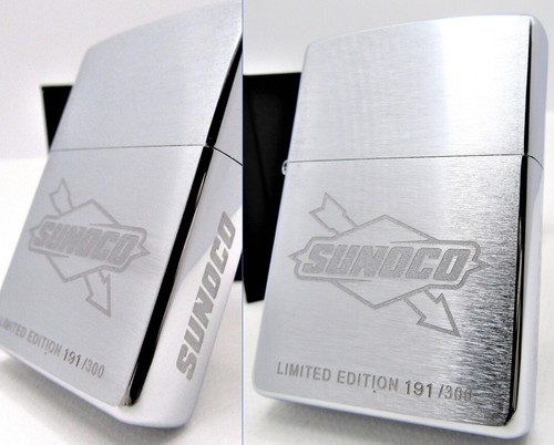 Sunoco 2 Sides Engraved Limited Zippo 2001 Unfired Rare | eBay
