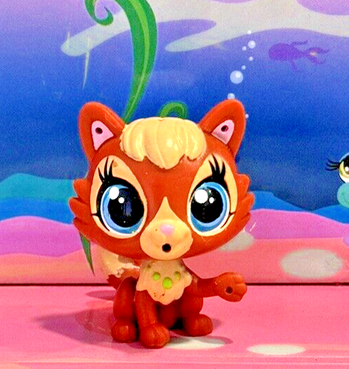 LITTLEST PET SHOP G5 LUCKY BROWNE CAT #3697 NEWER STYLE PET | eBay