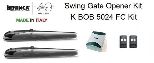 BENINCA SWING GATE MOTOR OPERATOR / OPENER KIT K BOB 5024 FC | eBay