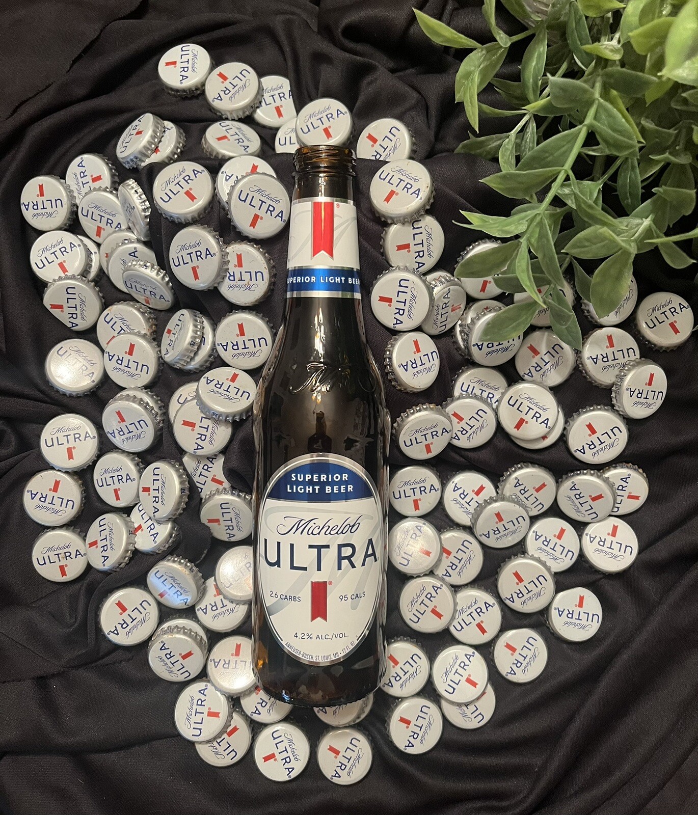 Michelob Ultra 100 Bottle Caps For Crafters No Dents | eBay