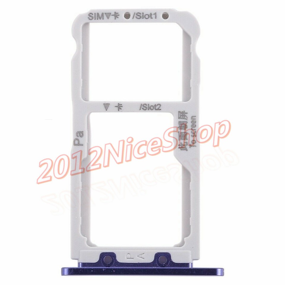 OEM Nano Sim Card SD Card Tray Slot Holder For Huawei Nova 3 / Nova 3i ...