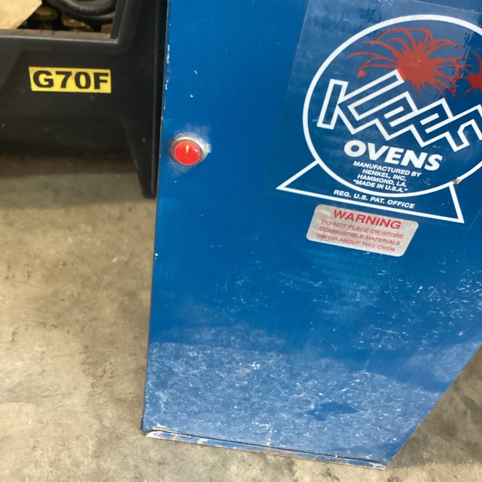 Keen Henkel KT-50 Portable Heavy-Duty Welding Rod Oven; Holds 50 lbs ...