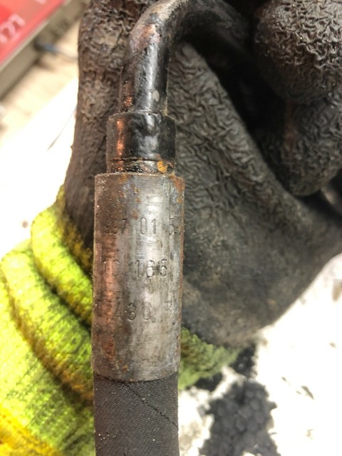 MERCEDES S65 Cl600 Rear Suspension Hydraulic Hose Line Left 2219970152 ...